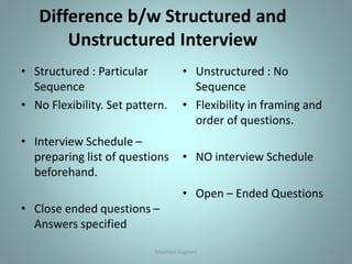 Survey method. | PPTX