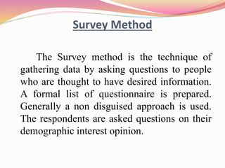 SurveyMETHOD.pptx