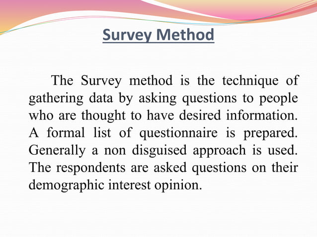 SurveyMETHOD.pptx