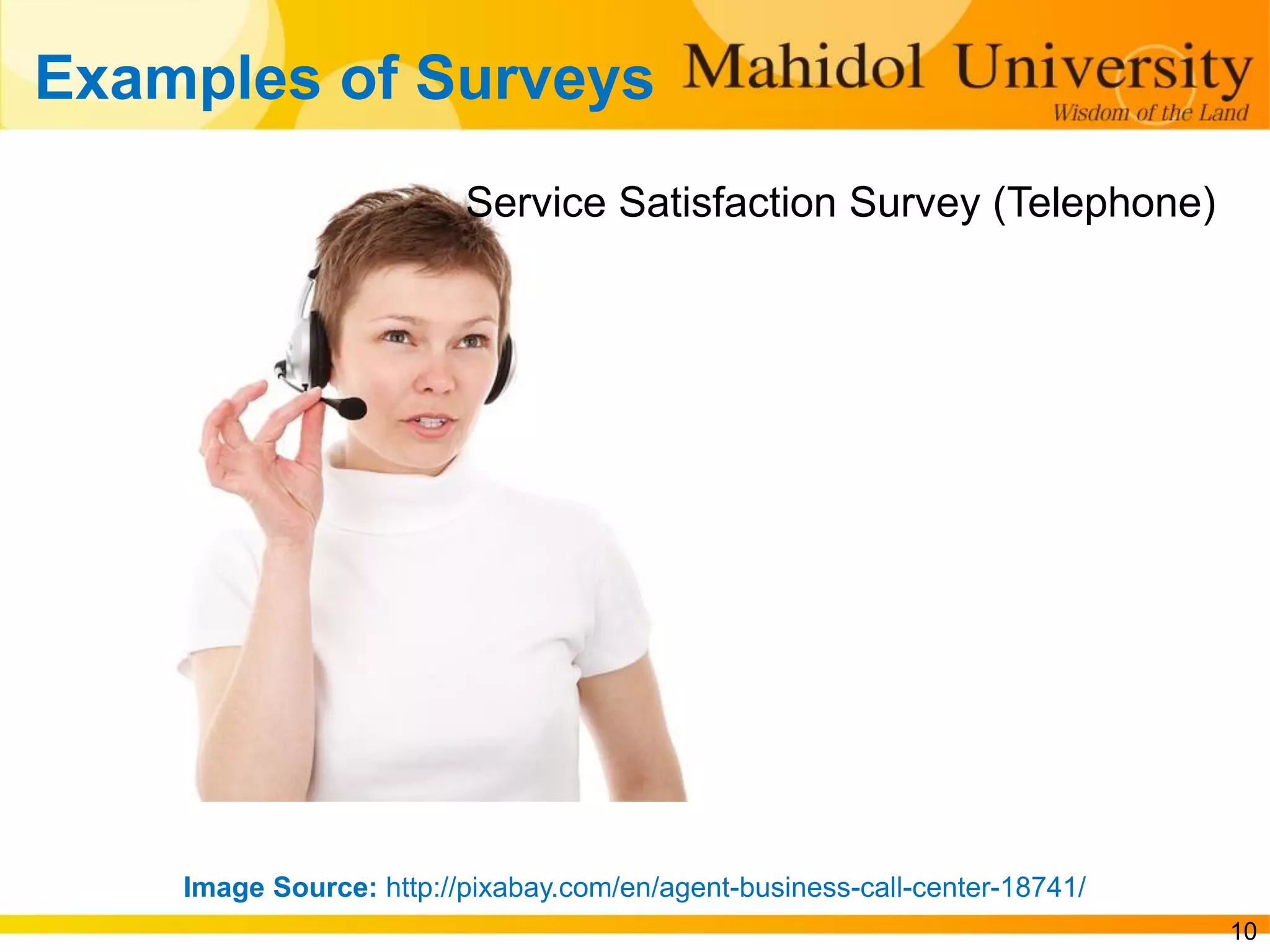 Survey Methods | PDF