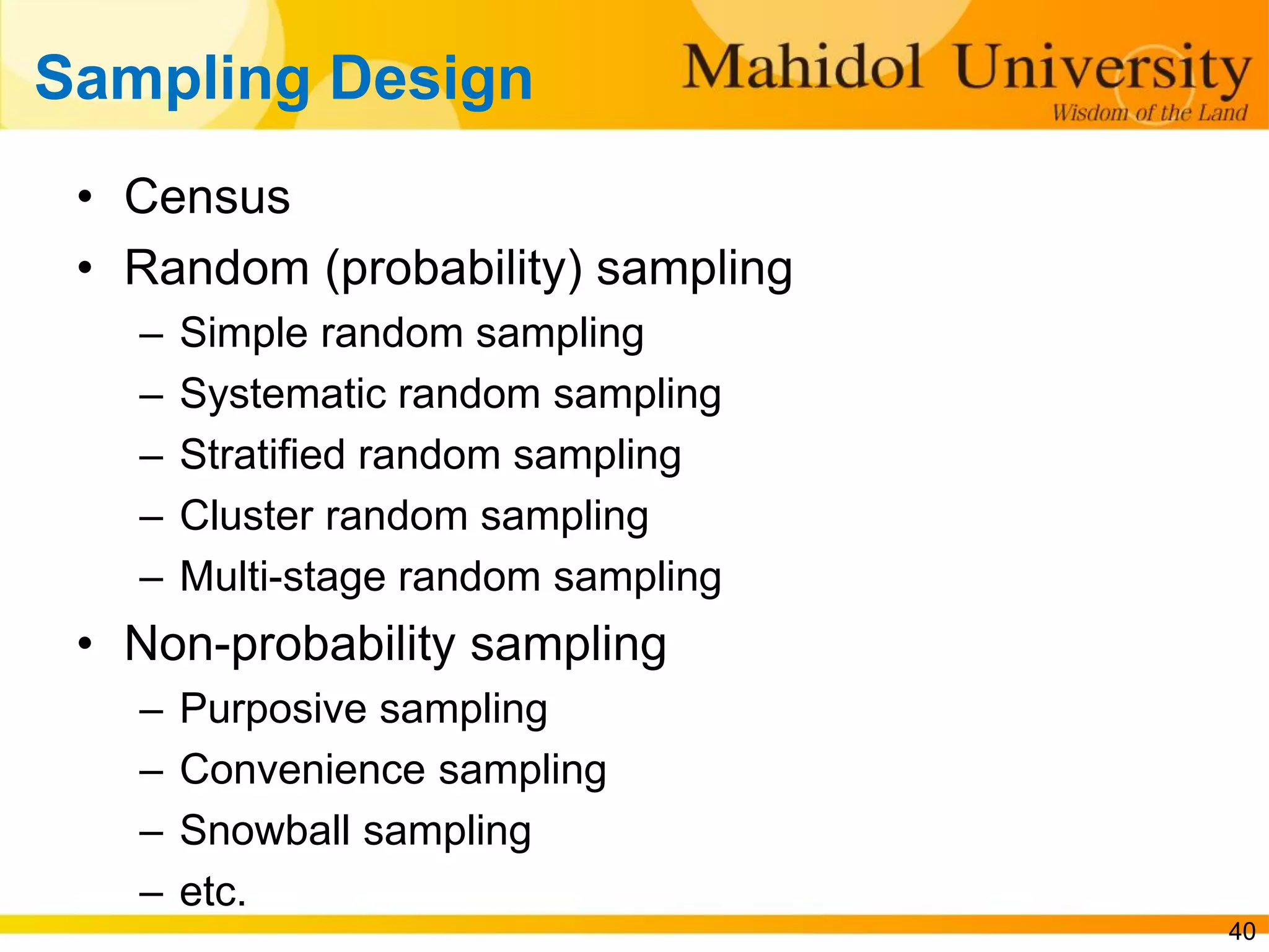 Survey Methods | PDF