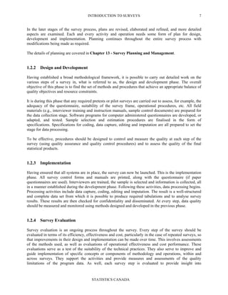 Survey methods and practice | PDF