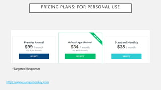 Survey Monkey SAAS ERP | PPTX