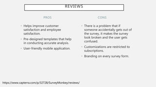 Survey Monkey SAAS ERP | PPTX