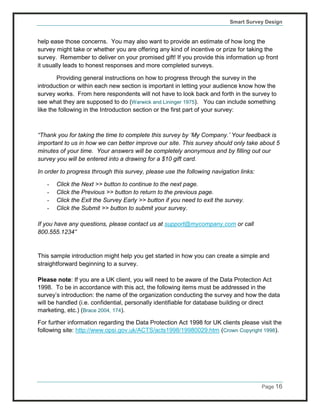 SurveyMonkey - Smart Survey Design Guide | PDF | Educational Assessment ...