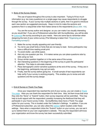SurveyMonkey - Smart Survey Design Guide | PDF