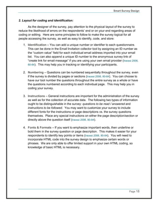 SurveyMonkey - Smart Survey Design Guide | PDF