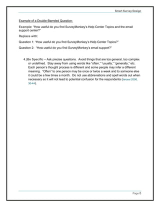 SurveyMonkey - Smart Survey Design Guide | PDF