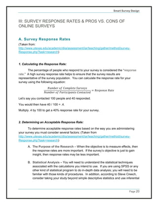 SurveyMonkey - Smart Survey Design Guide | PDF