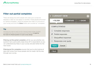 Guide: 7 ways to better filter your surveys | PPT