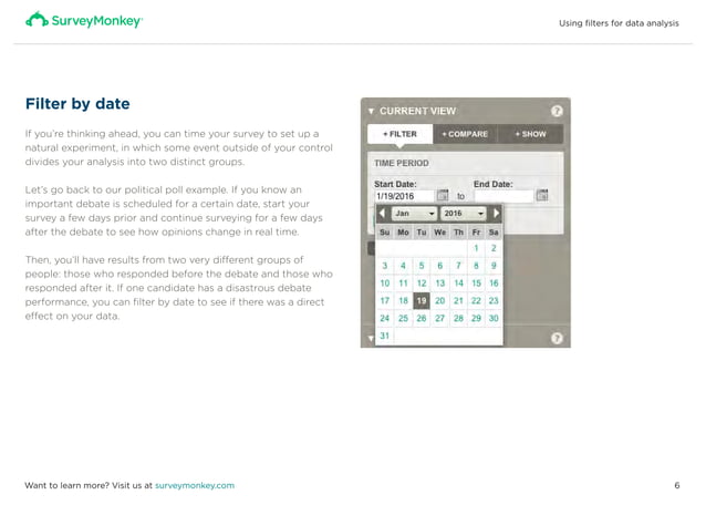 Guide: 7 ways to better filter your surveys | PPT