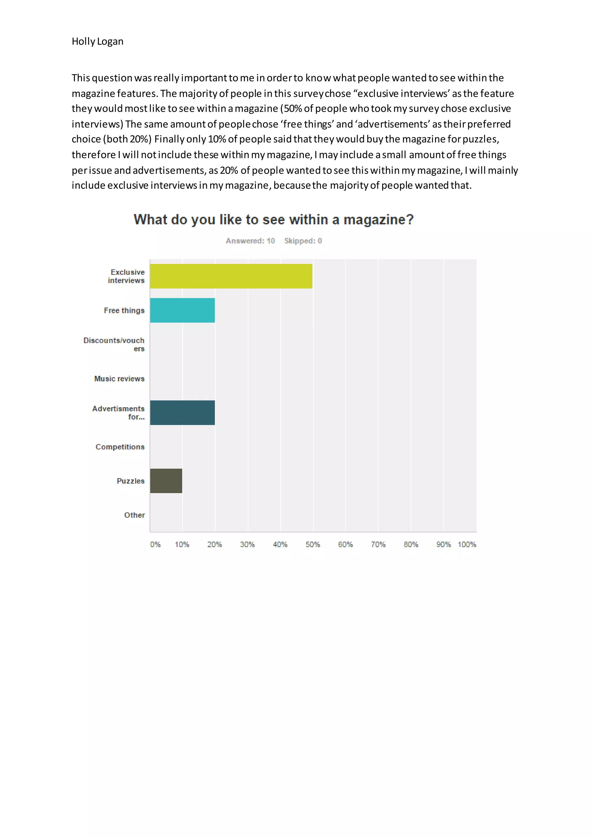 Survey monkey report | DOCX | Music | Entertainment