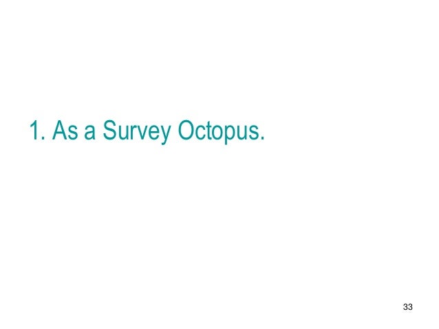 Survey Octopus TSE 2015 @cjforms