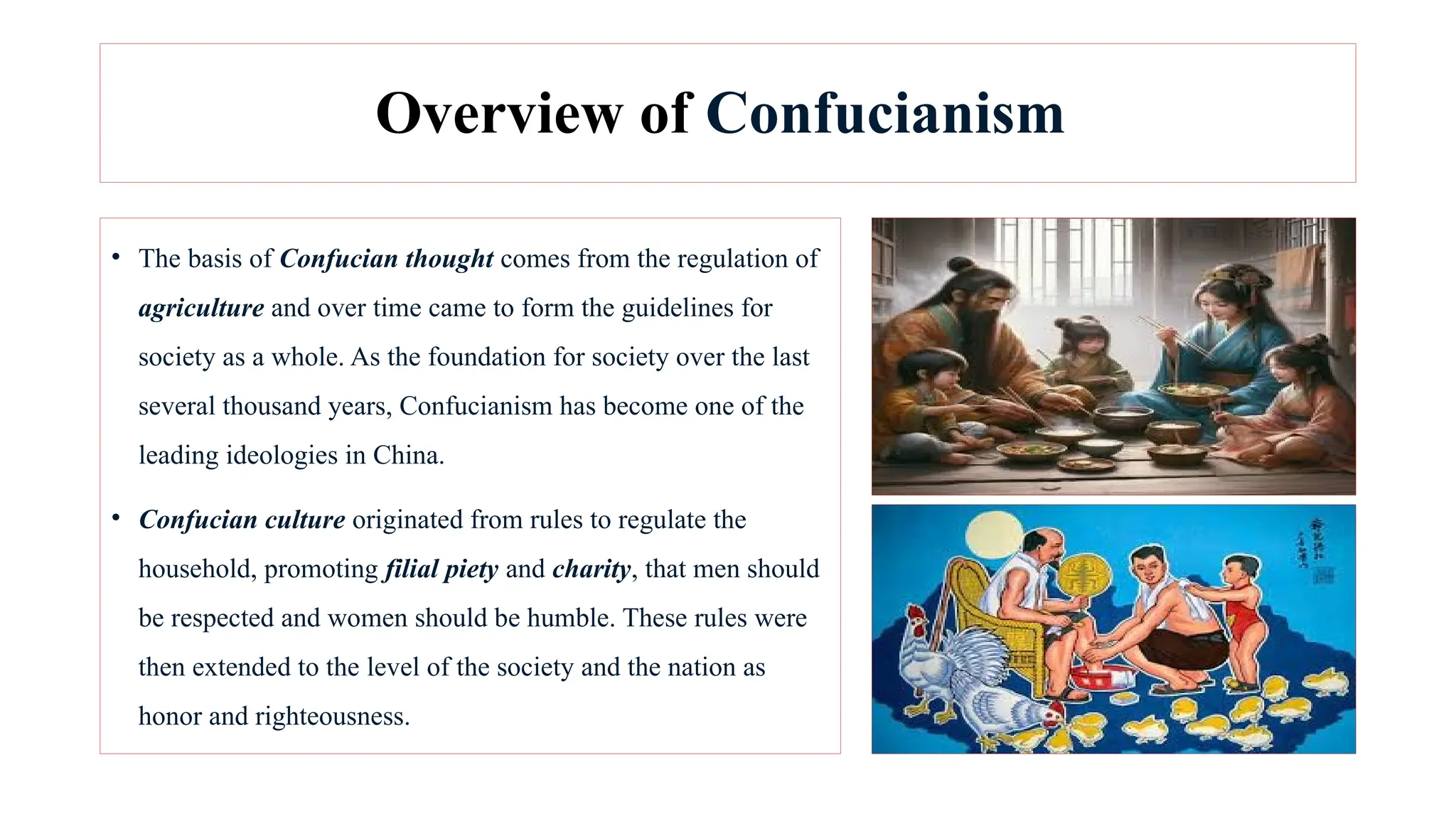 SURVEY OF CHINA - LOOKING AT THE OVERVIEW OF CONFUCIANISM | PPTX