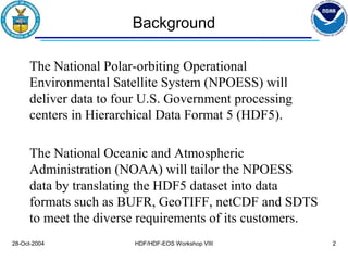 Survey of Data Format Tools | PPT