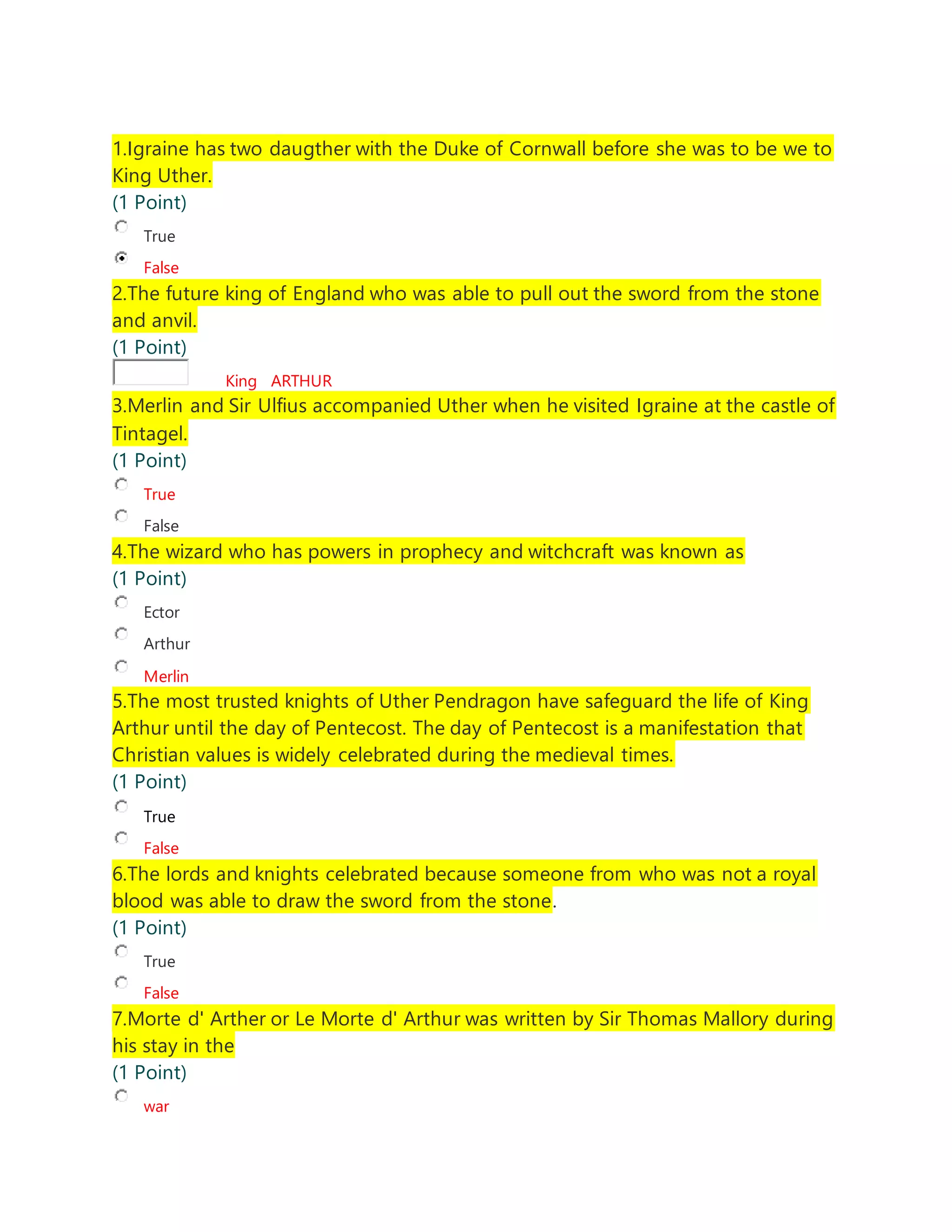 (Survey of english american literature | DOCX