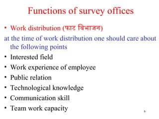 survey officer function in nepalese .ppt