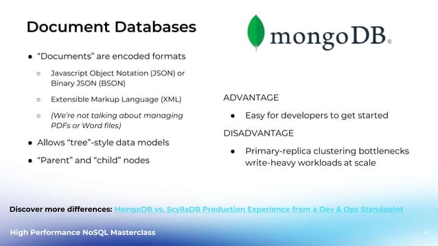 Survey of High Performance NoSQL Systems | PPTX