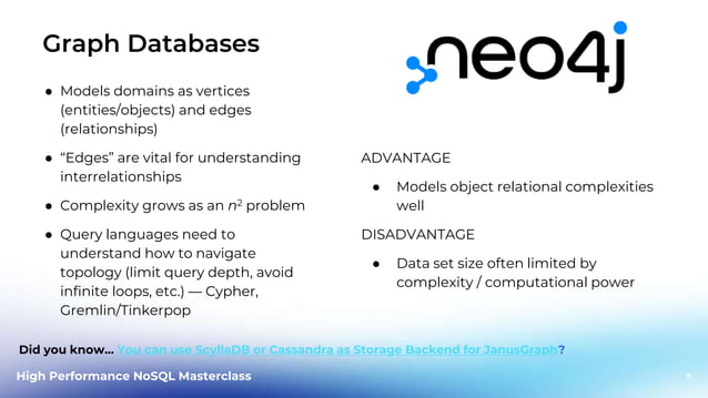 Survey of High Performance NoSQL Systems | PPTX