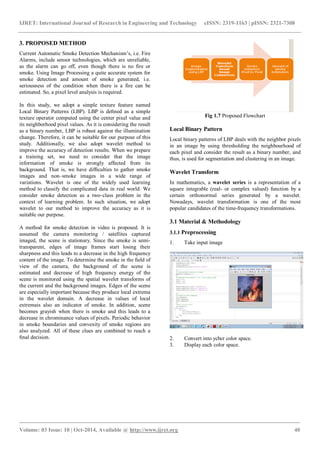Survey of local binary pattern for fire & smoke using | PDF
