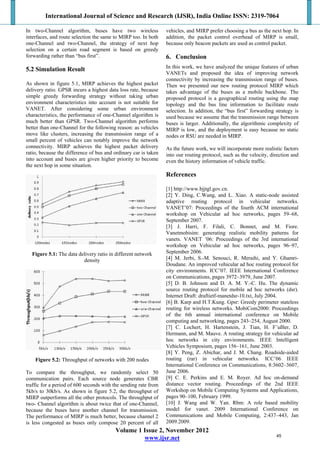 Survey of mirp for vehicular ad hoc networks in urban environments | PDF | Computer Networking ...