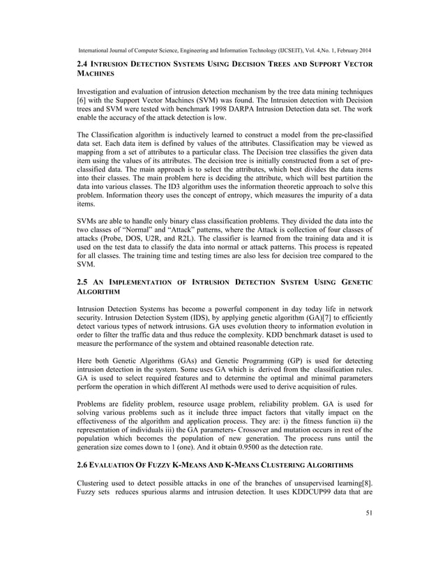 Survey of network anomaly detection using markov chain | PDF