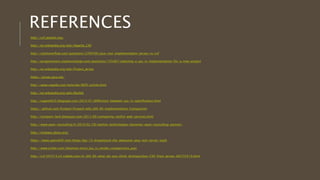 Survey of restful web services frameworks | PPTX | Web Development | Internet