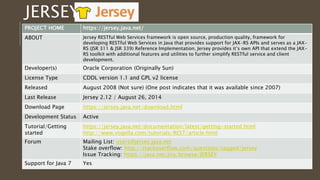 Survey of restful web services frameworks | PPTX | Web Development | Internet