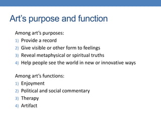 Arts and the Humanities | PPTX