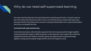 Survey on contrastive self supervised l earning | PPT