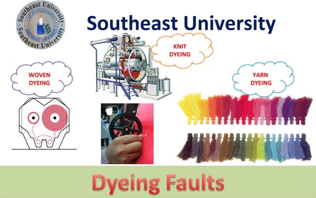 Survey on dyeing faults | PPT