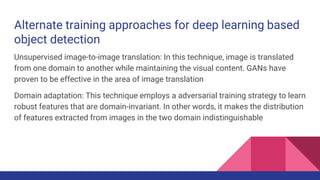 Survey on object_detection_techniques | PPTX | Artificial Intelligence | Technology & Computing