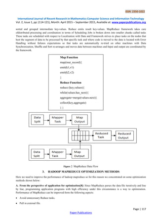 Survey on Performance of Hadoop Map reduce Optimization Methods | PDF
