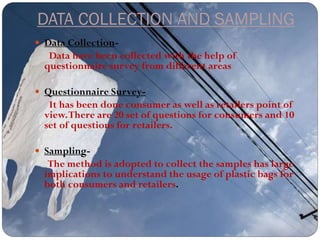 Survey on plastic bag | PPT