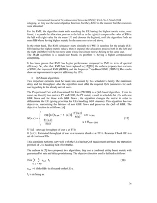 Survey on scheduling and radio resources allocation in lte | PDF