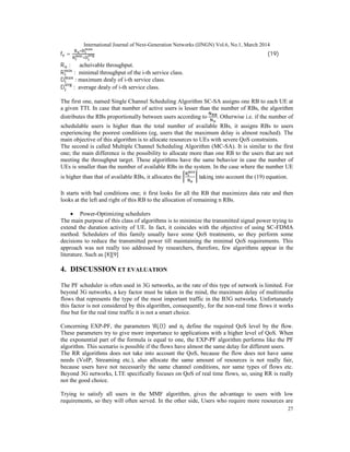 Survey on scheduling and radio resources allocation in lte | PDF