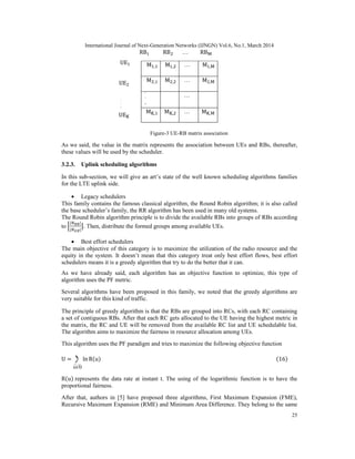 Survey on scheduling and radio resources allocation in lte | PDF