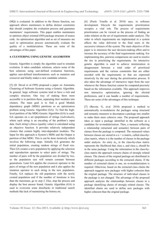 Survey on software remodularization techniques | PDF