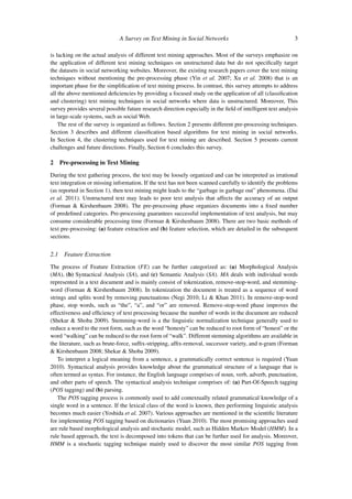 Survey on text mining networks | PDF