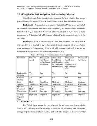 Survey on transaction reordering | PDF