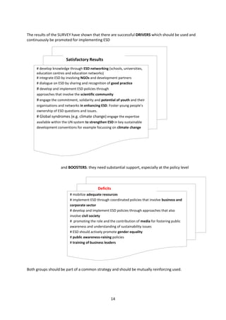 Survey On UNESCO's Action Goals | PDF