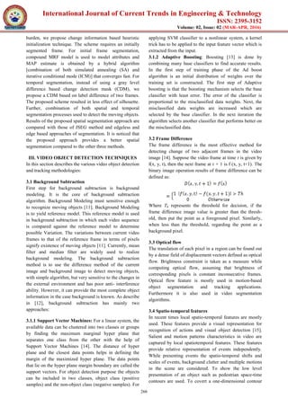 Survey on video object detection & tracking | PDF