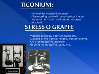 types of dental surveyor | PPTX
