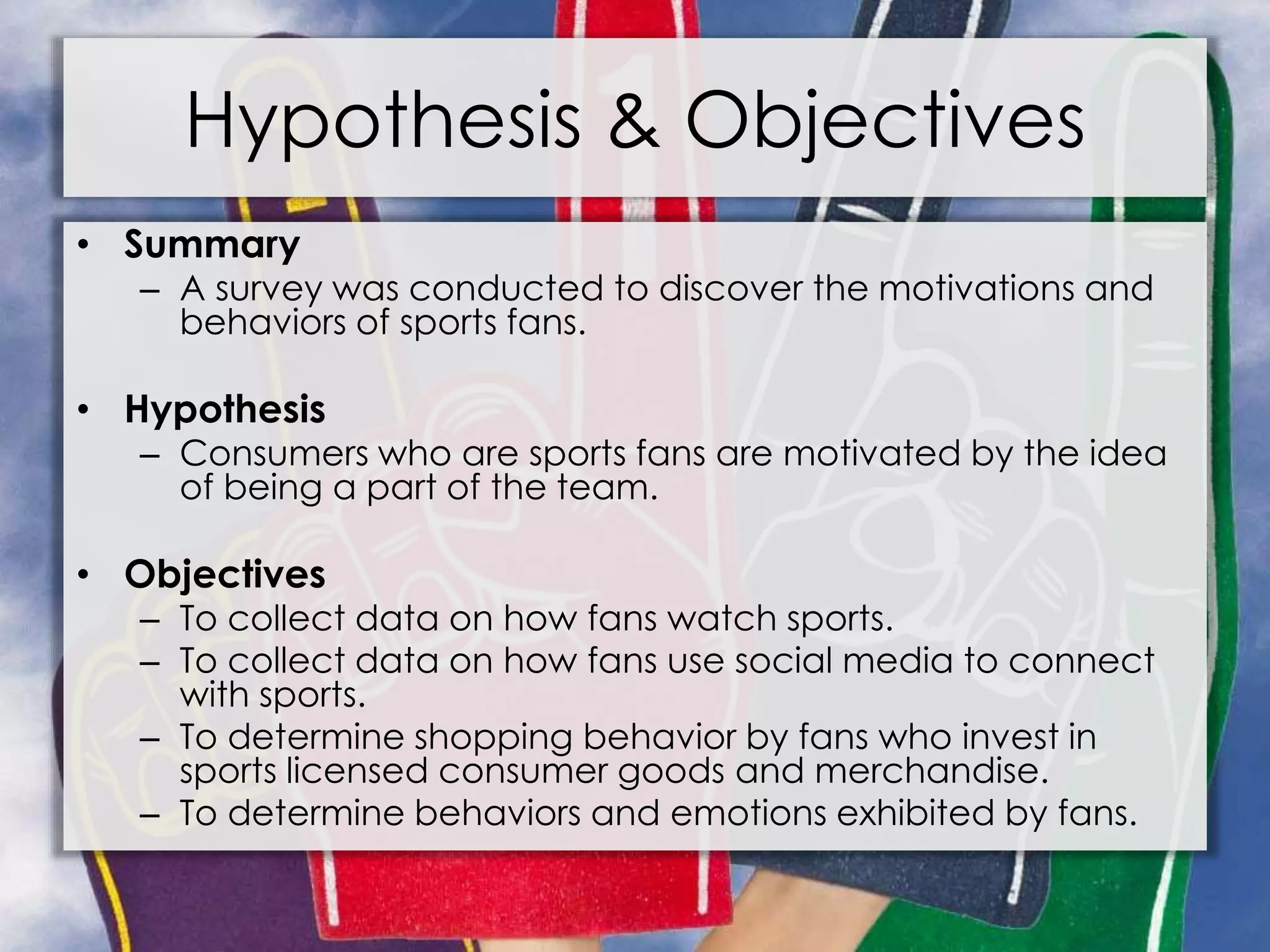 The Spectrum of a Sports Fan | PPTX