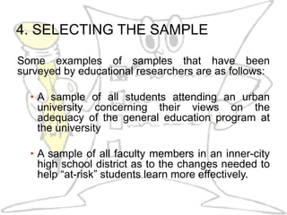 Survey Method in Research | PPTX