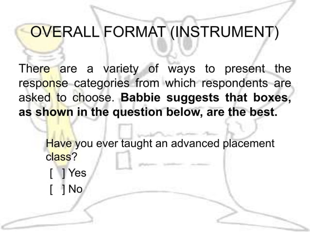 Survey Method in Research | PPTX | Education
