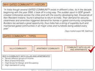 Survey taken for Gated community design, B.Arch Thesis | PDF