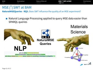 Presentation MSE 2022 | PPT