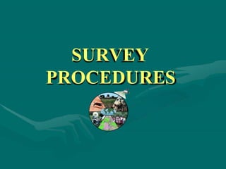 Ppt on Survey Procedures in Public Health Dentistry | PDF
