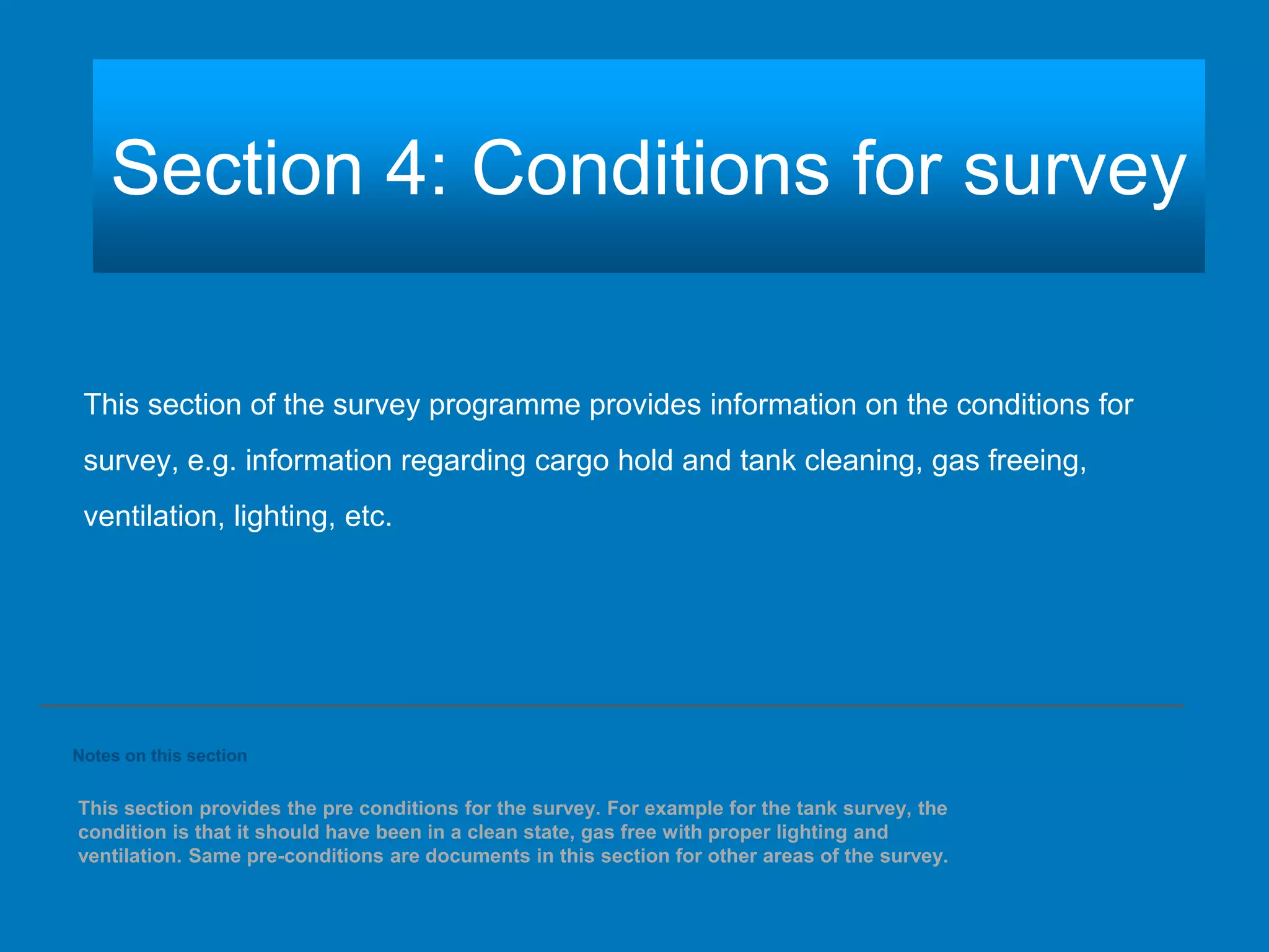 Survey programme esp (enhanced survey) | PPTX